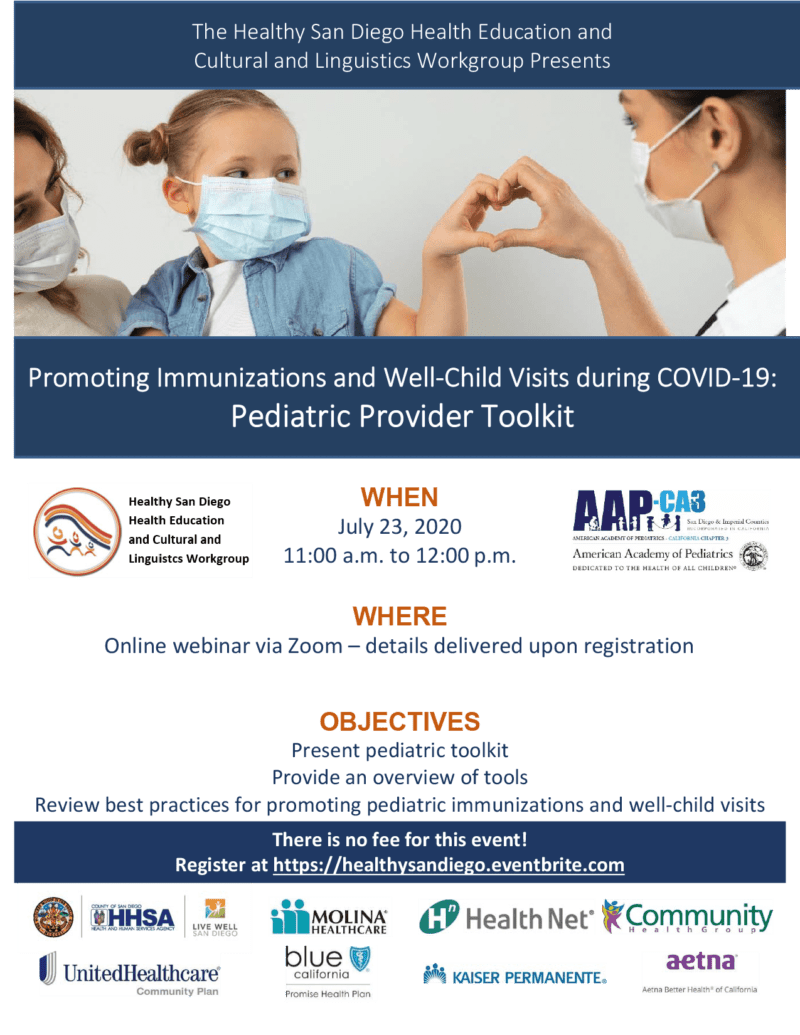 Provider Immunization Toolkit Flyer – American Academy of Pediatrics ...