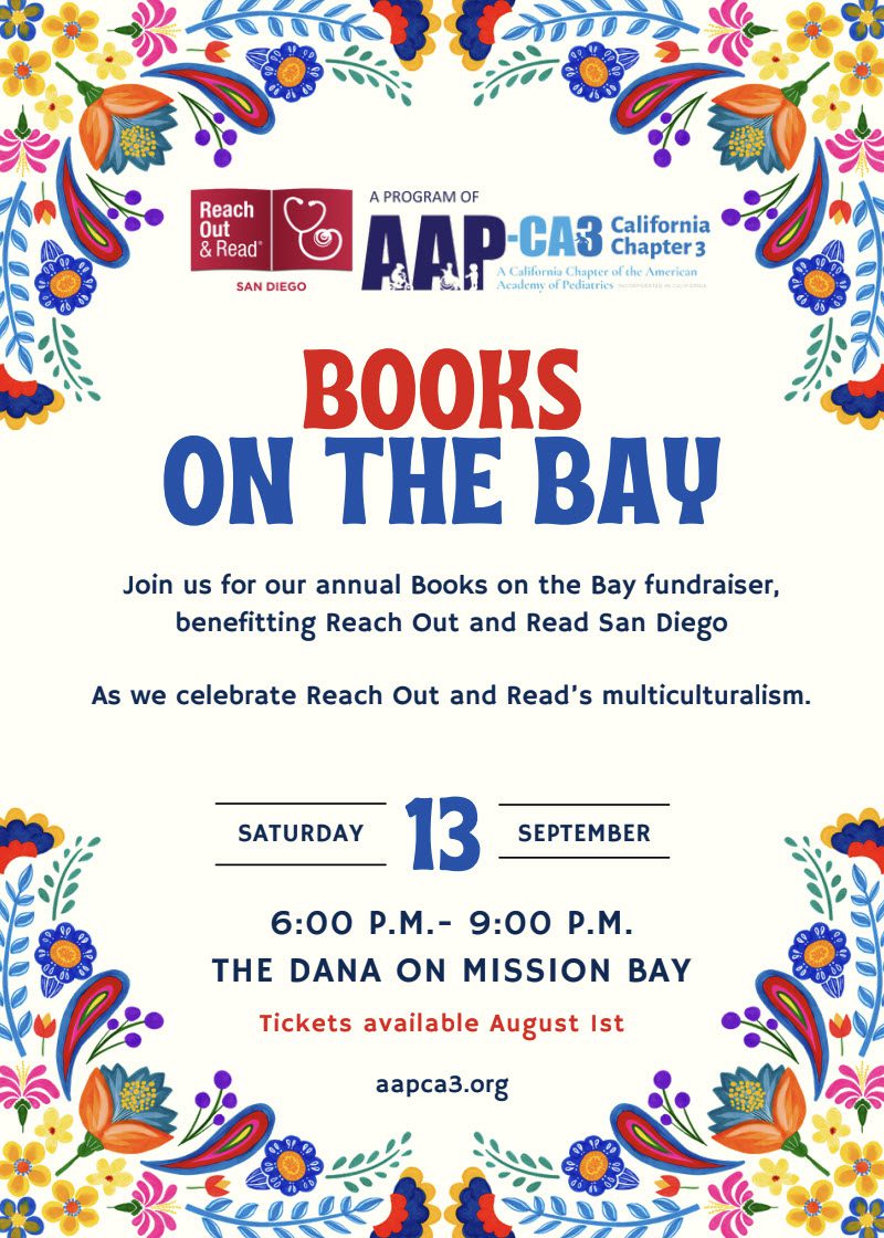 2025 Books on the Bay – American Academy of Pediatrics – California Chapter 3