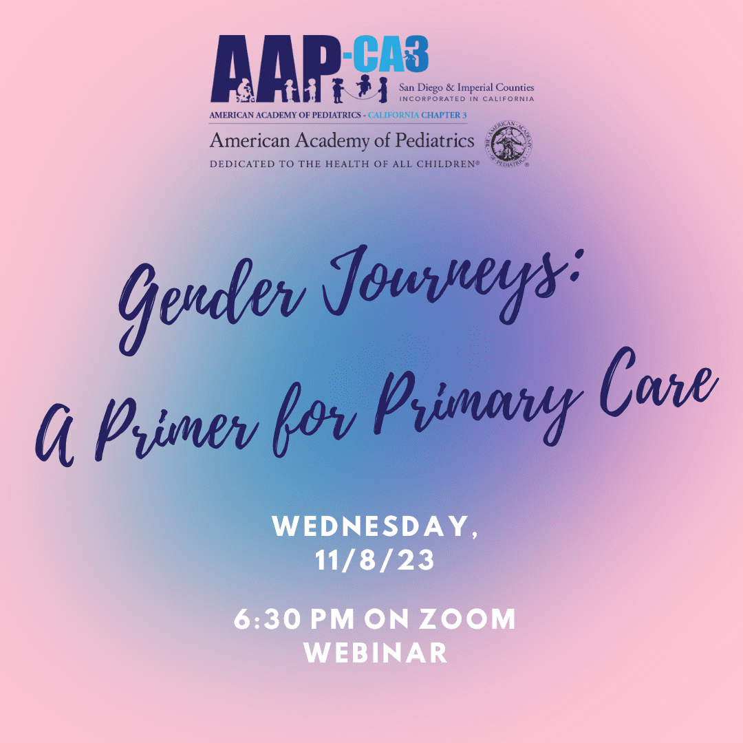 Gender Journeys: A Primer for Primary Care – American Academy of Pediatrics – California Chapter 3
